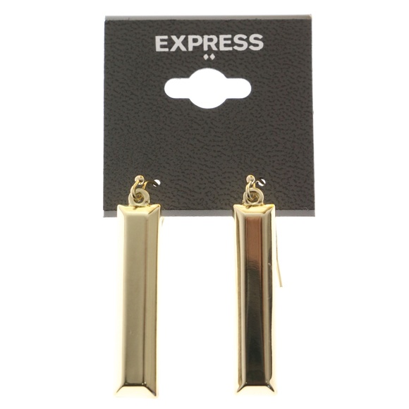 Express | Jewelry | Express Dangleearrings Gold Nwt | Poshmark